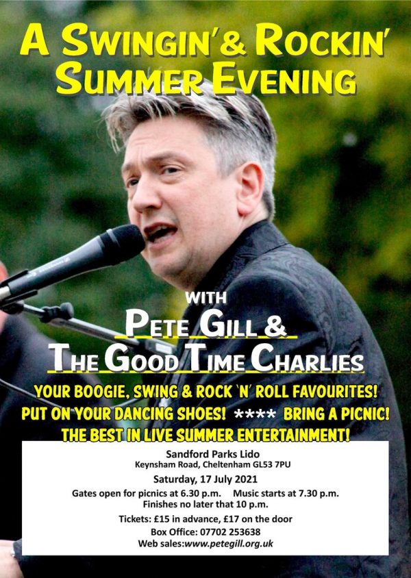 A Rockin n Swingin Summer’s Evening with Pete Gill & The Good Time ...